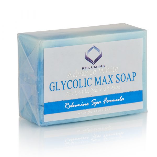 Authentic Relumins Glycolic Max Soap AHA-Mild Peel w/ Aloe ...