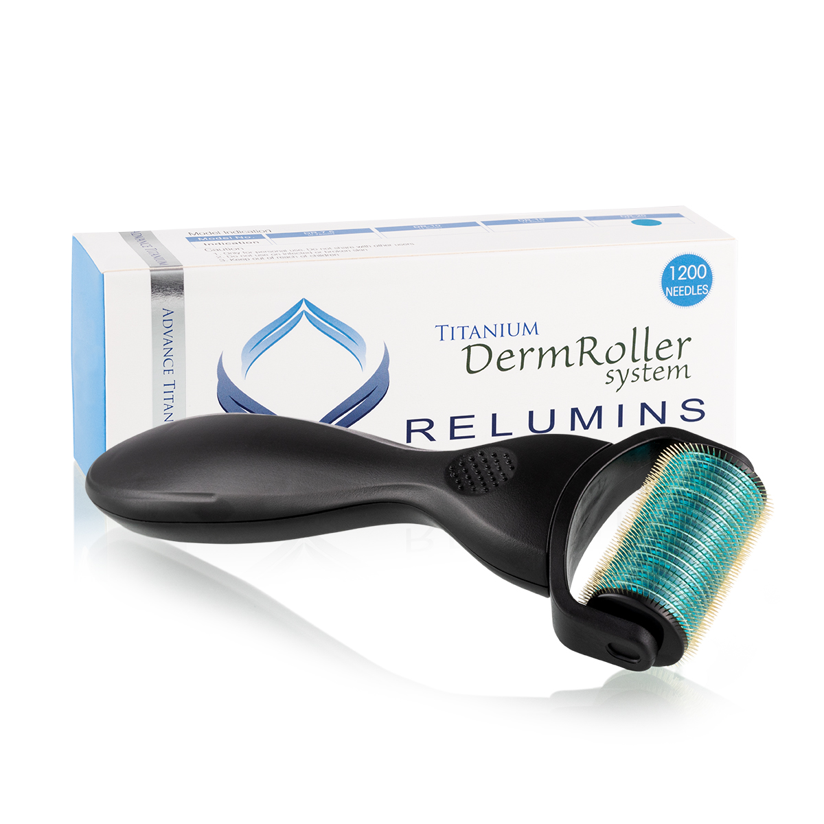 Relumins "Advance Titanium" Professional 1200Needle DermRoller & Micro ...